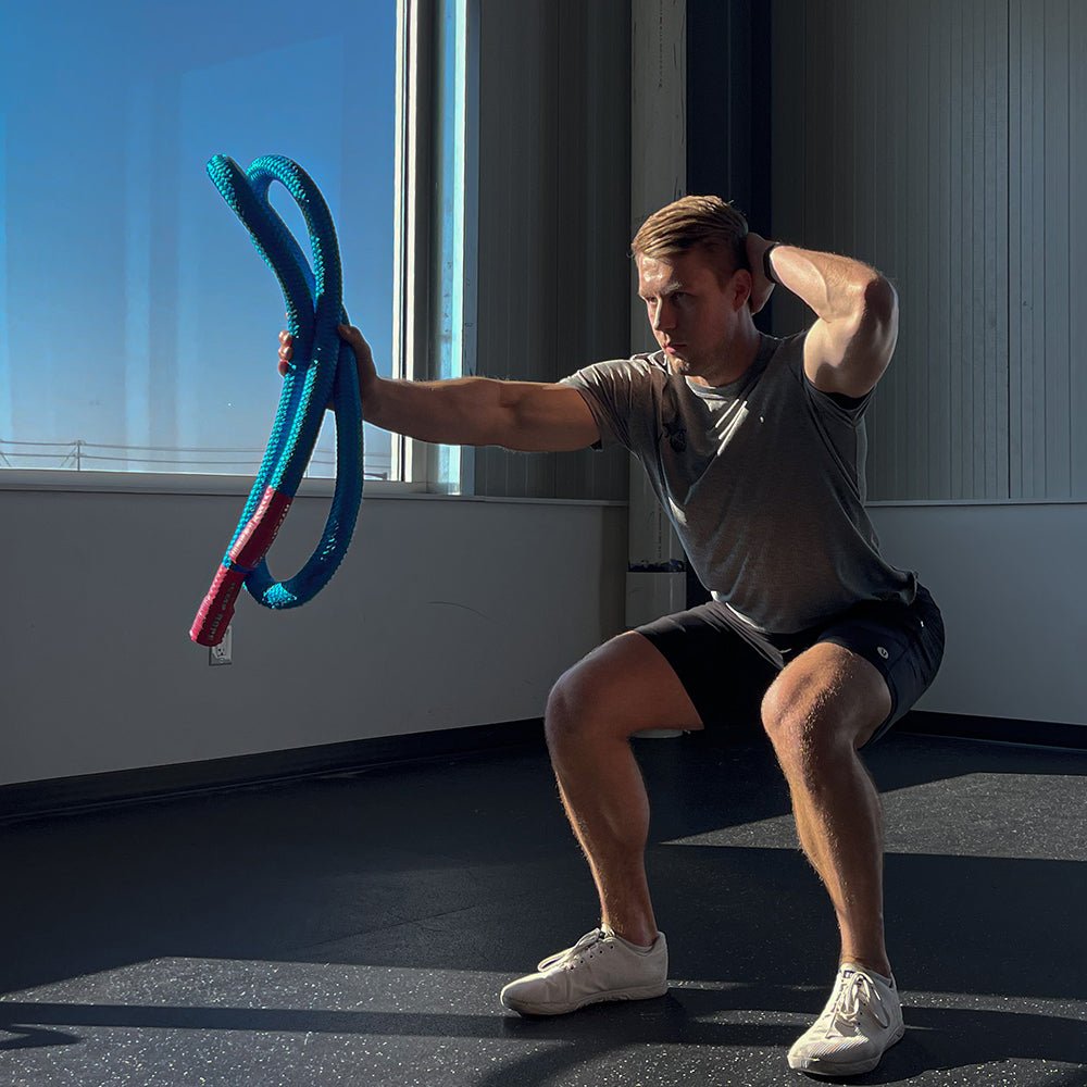 How to use a heavy weighted jump rope » Hyperwear