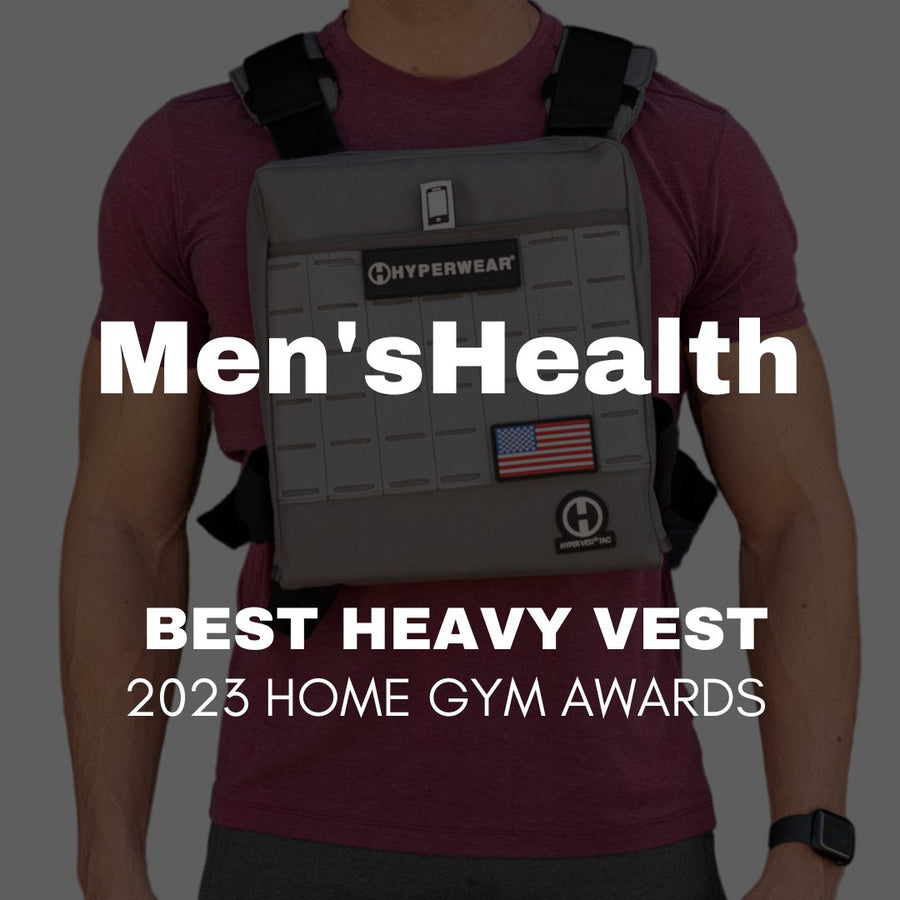 Hyper Vest Heavy Adjustable Weight Vest - Intense Training & Rucking ...